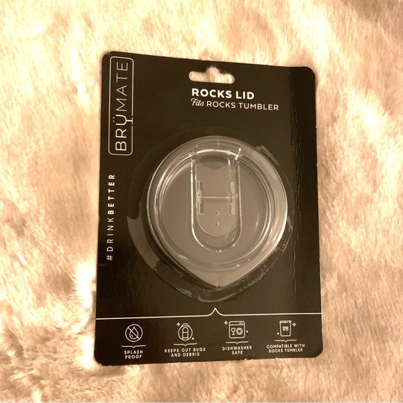 BRUMATE | Other | New Brumate Rocks Replacement Lid Clear Nonlocking ...